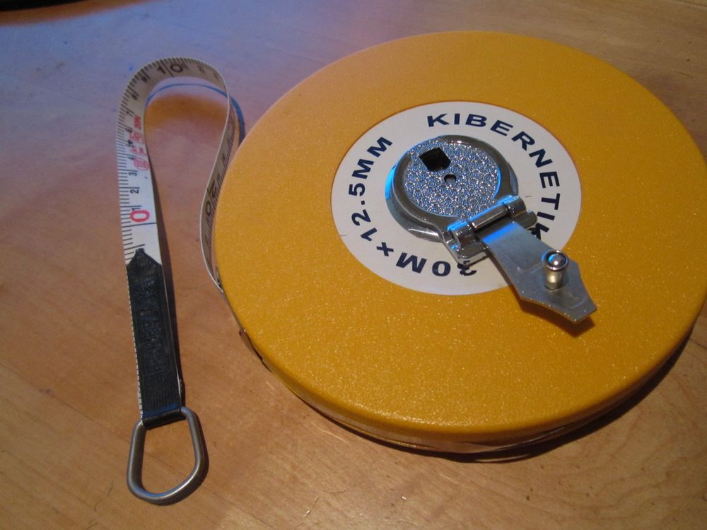 Bau - Massband Messband Kibernetik 30 Metter (Neu (gemäss Beschreibung ...
