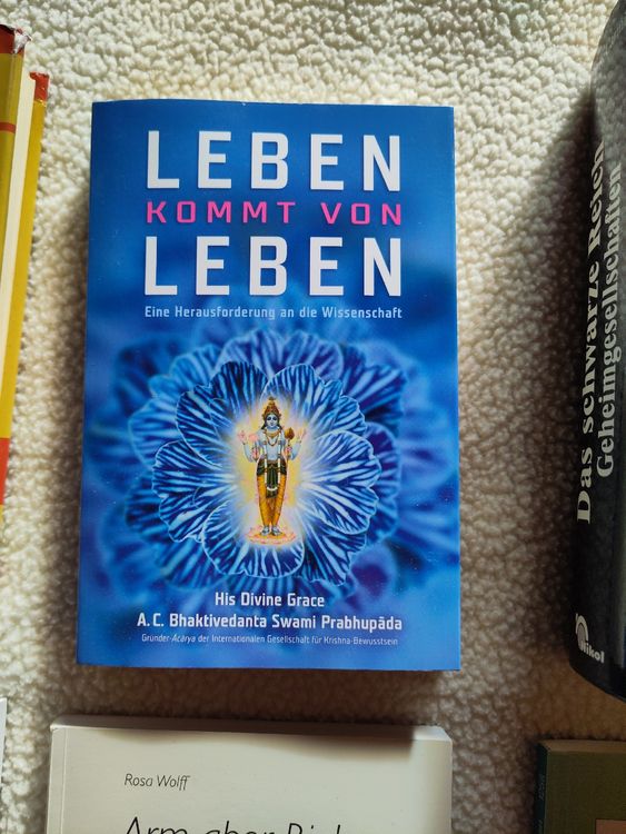 Leben kommt von Leben,A.C. Bhaktivedanta,Top Zustand! (Gebraucht) in ...