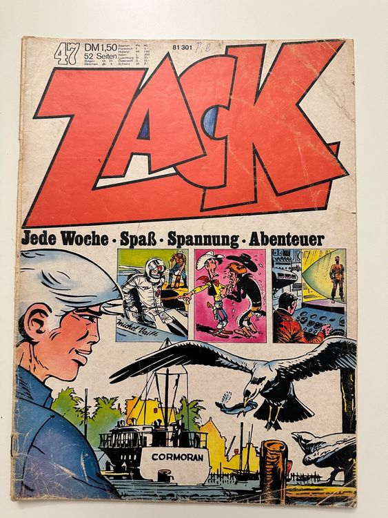 Rarität Zack Comics 47 von 1972 (Gebraucht) in Münsingen für CHF 8 ...