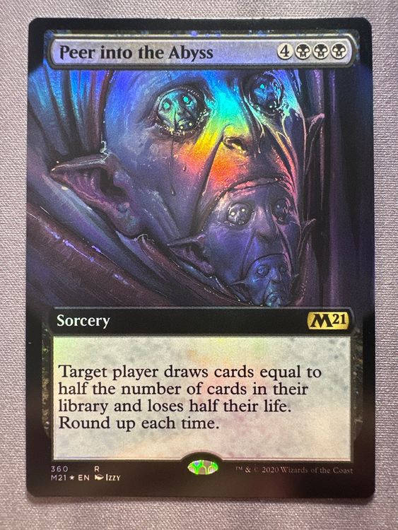 Peer into the Abyss FOIL Variant 360 M21 | Kaufen auf Ricardo
