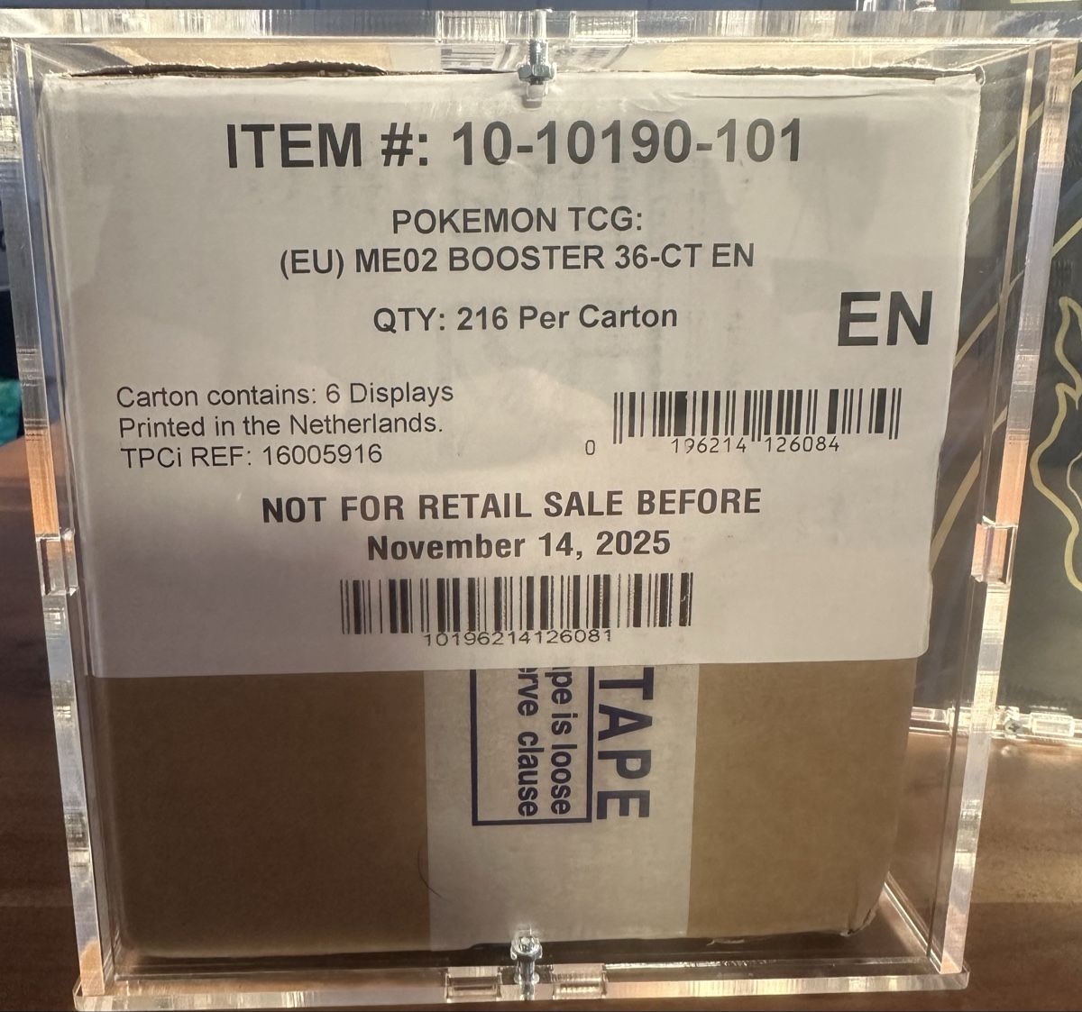 Sealed Phantasmal 6x Display Case + UPC inkl acryl box. (Neu und ...