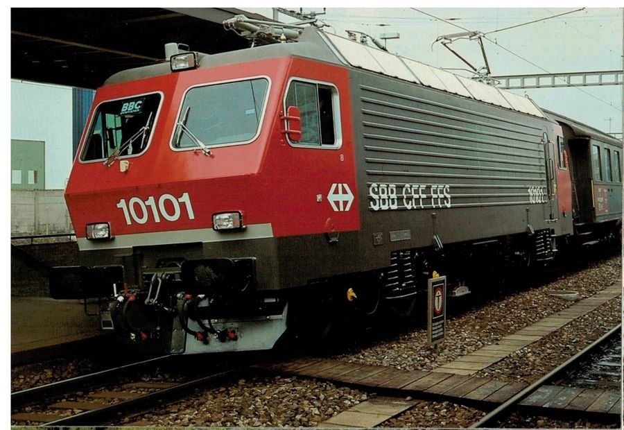 SBB Schnellzuglok Re 4/4 IV 10101 Thyristorlok (Gebraucht) in Frauenfeld für CHF 2.7 – mit ...
