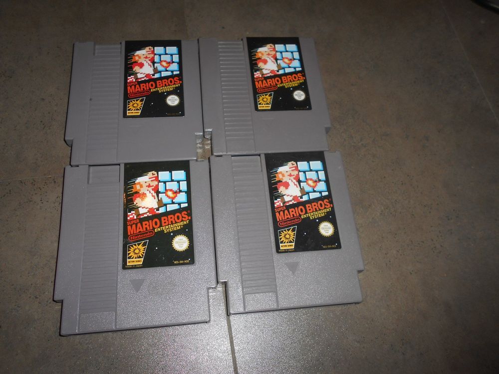 Super Mario Bros NES OVP 4x (Gebraucht) in Recherswil für CHF 200 – mit ...
