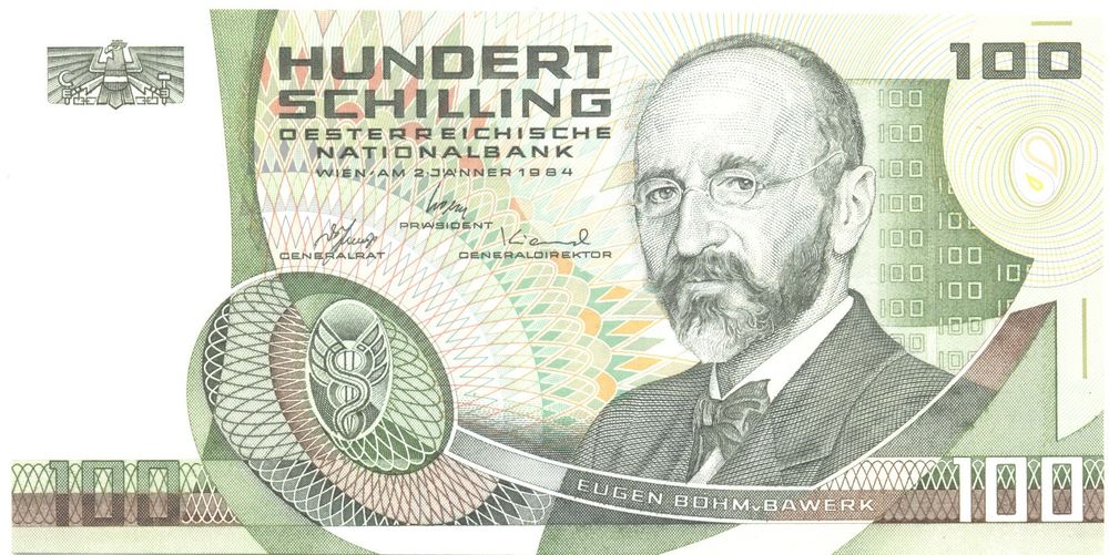 Österreich 100 Schilling 2.1.1984 AU/UNC | Kaufen auf Ricardo