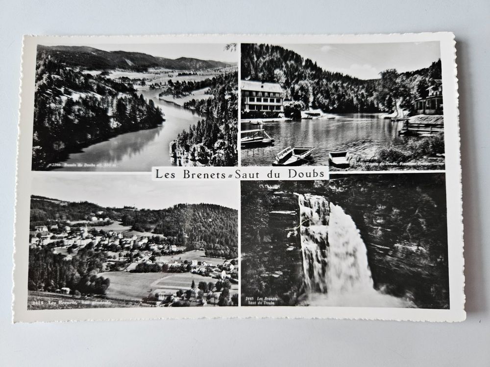 Les Brenets - Saut du Doubs - Phot.Edit. O. Sartori 1951 (D'occasion) à ...