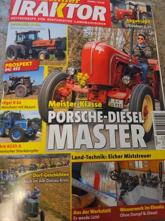 Oldtimer Traktor 6/21 Ebro Deutz Allis Kögel Porsche yy (Gebraucht) in Flawil für CHF 16 – mit ...