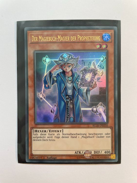 Yugioh Der Magiebuch-Magier der Prophezeiung Ultra Rare BLLR | Kaufen ...