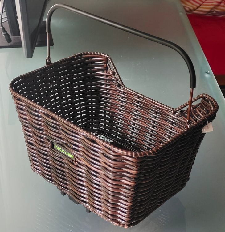 Velokorb Racktime Bask-it Willow in Naturweiden-Look (Neu (gemäss ...