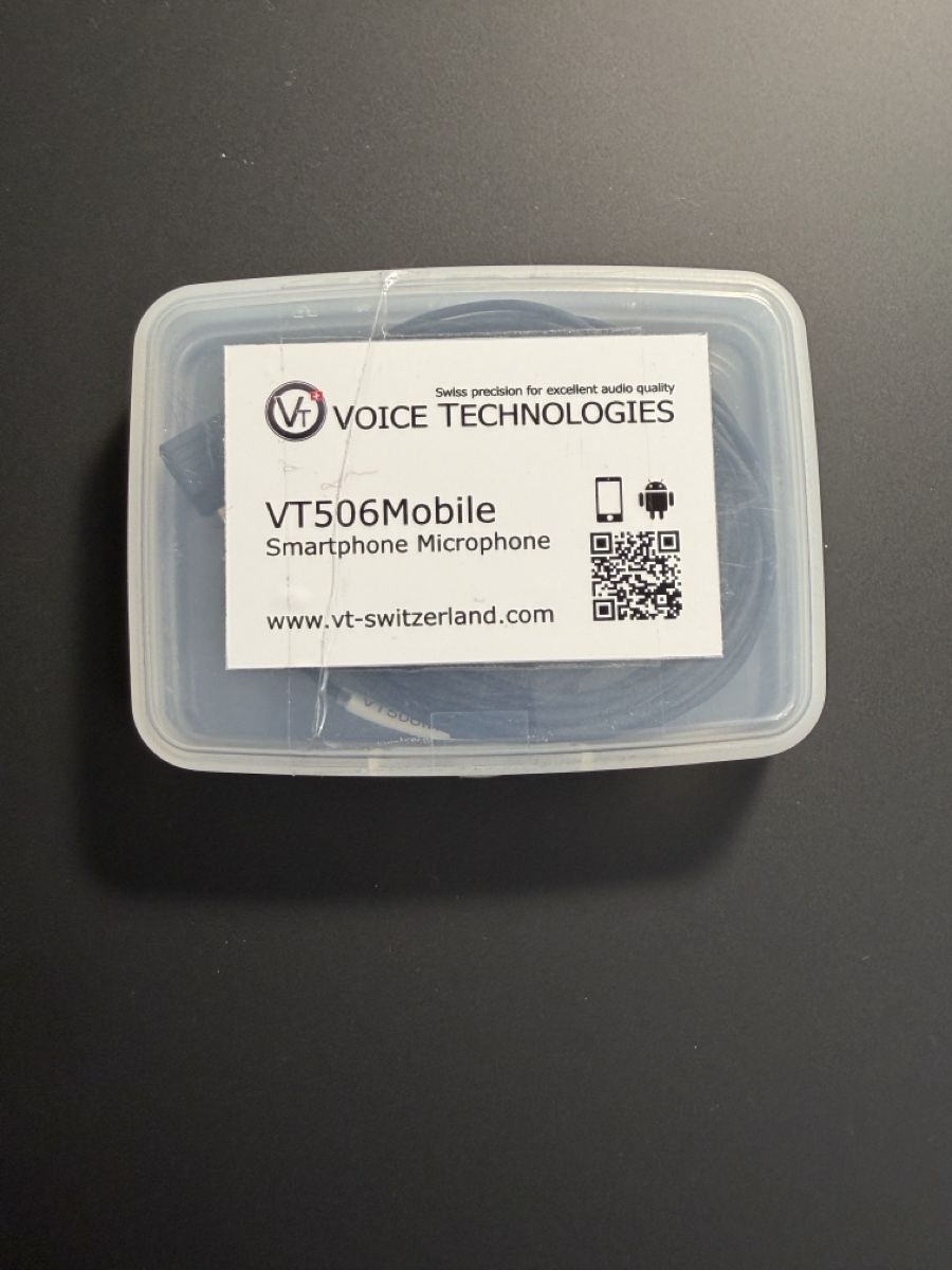 VOICE TECHNOLOGIES VT506Mobile Smartphone Mikrofon, Neu (Neu und ...