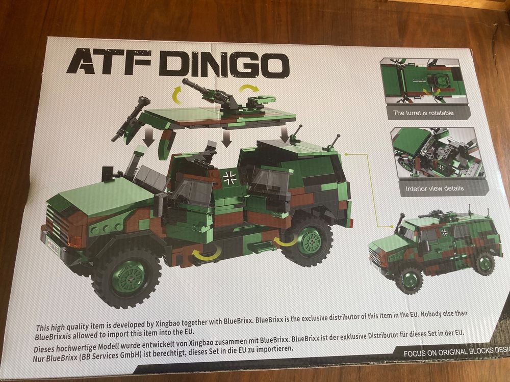 Bluebixx ATF Dingo, Bundeswehr (Neu und originalverpackt) in Schöftland für CHF 25 – mit ...