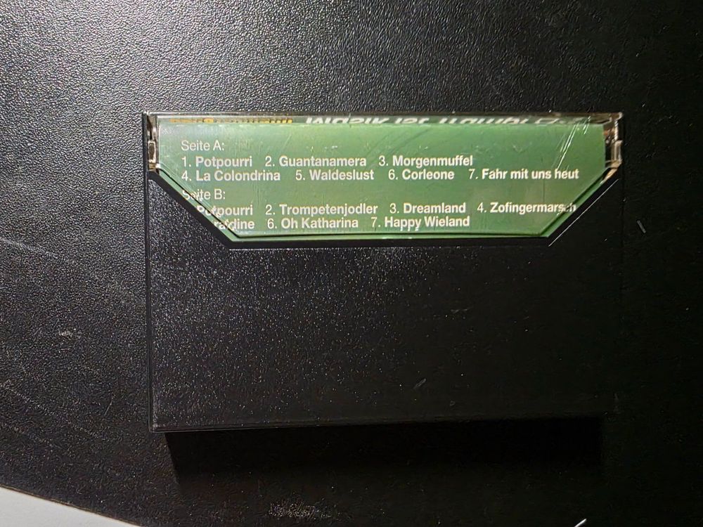 Vintage Musik Kassette Beny Rehmann Musik ist Trumpf - 1985 (Gebraucht ...