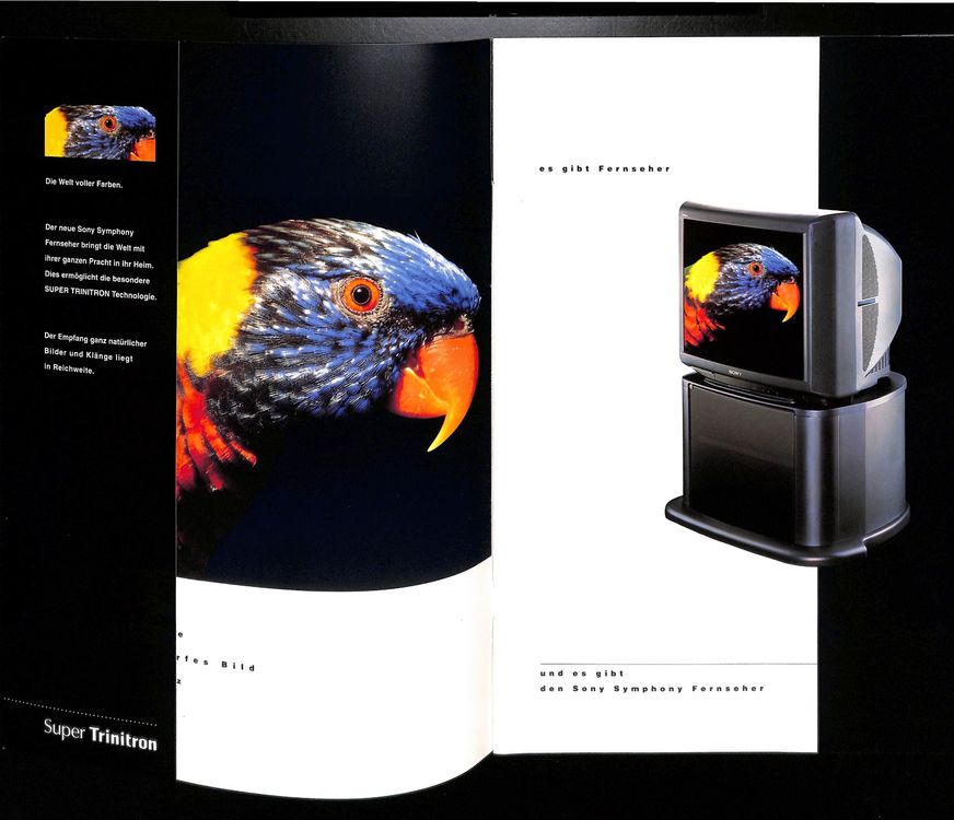 SONY Super Trinitron SYMPHONY FERNSEHER KV-S 29 (8 Seiten) | Kaufen auf ...