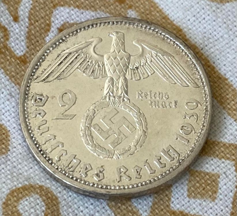 Germany 2 marks 1939 aUNC Silver coin (Gebraucht) in Zürich für CHF 7 ...
