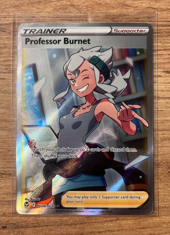 Professor Burnet TG26/30 Pokemon Silver Tempest Trainer | Kaufen auf ...
