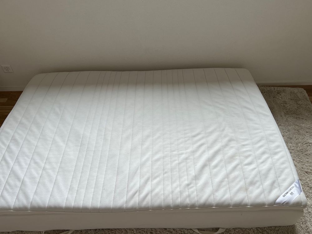 Matratze mit Topper, IKEA, 140 x 200 cm | Kaufen auf Ricardo