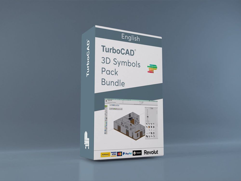 TurboCAD 3D Symbols Pack Bundle, English/ Dauerhaft gültig | Kaufen auf ...