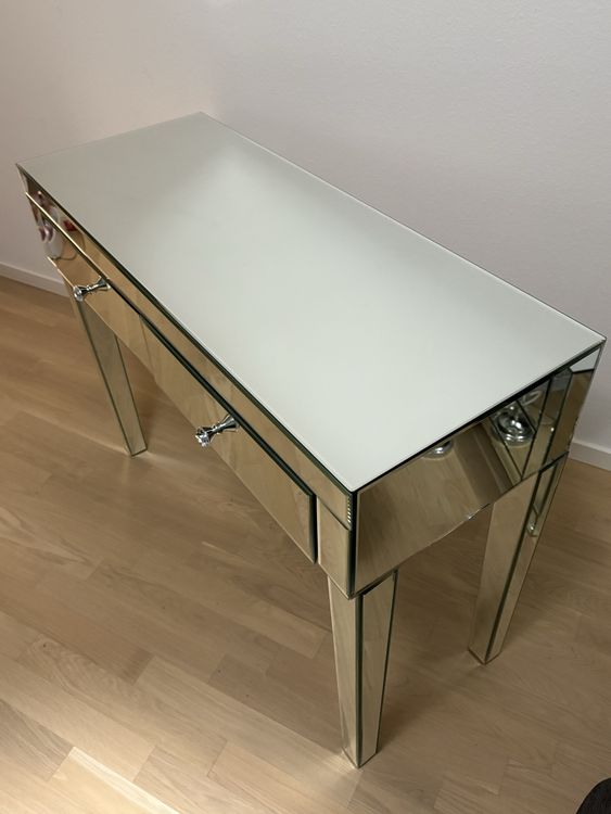 Schicker Spiegeltisch Konsolentisch mit 2 Schubladen | Kaufen auf Ricardo