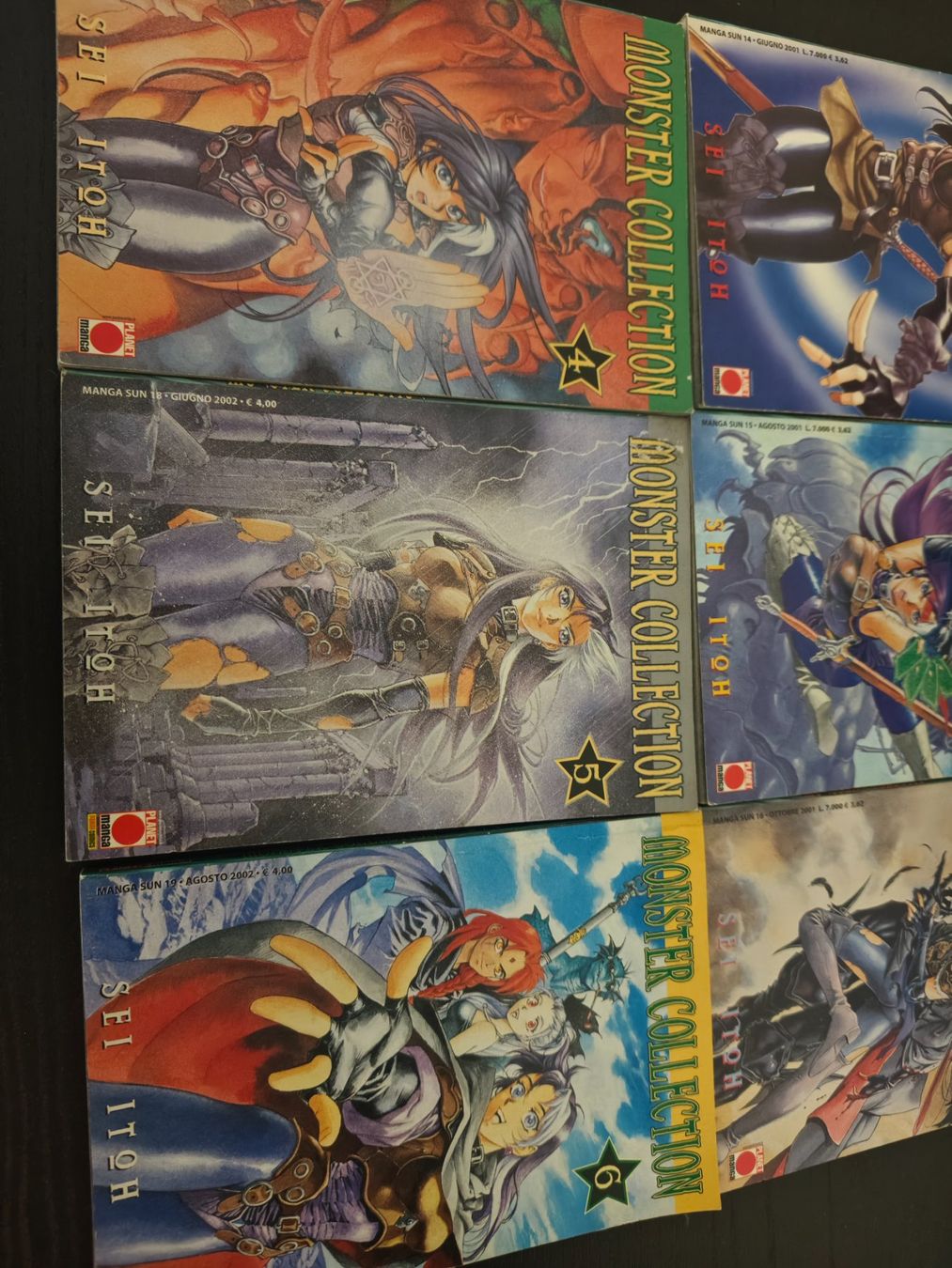 Vendo collezione manga “Monster Collection” – Sei Itoh (Usato) a Dongio ...
