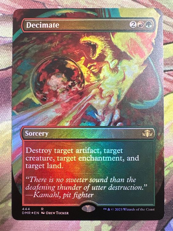 Decimate FOIL Variant 444 Dominaria Remastered | Kaufen auf Ricardo