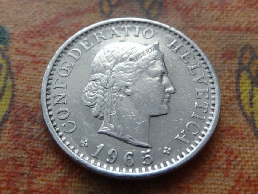 20 Rp. 1965 (Gebraucht) in Romanel-sur-Lausanne für CHF 0.7 – mit ...