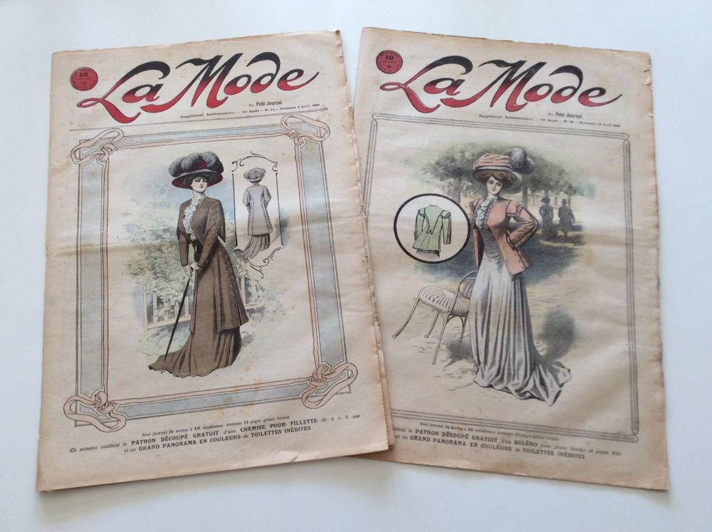Journaux sur la Mode 1908 | Kaufen auf Ricardo