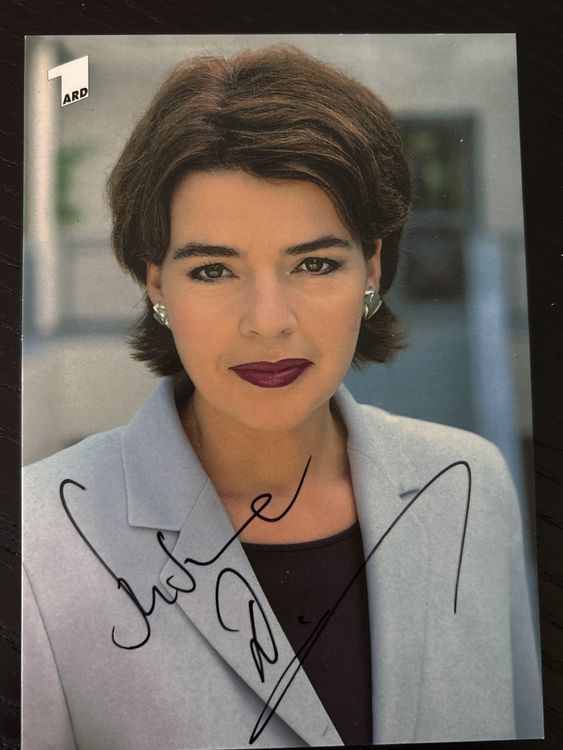 Susanne Daubner Autogrammkarte - Tagesschau ARD Aktuell (Gebraucht) in ...
