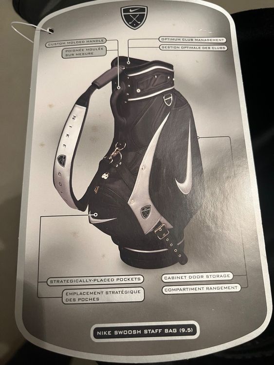 NIKE Swoosh Staff Bag | Kaufen auf Ricardo
