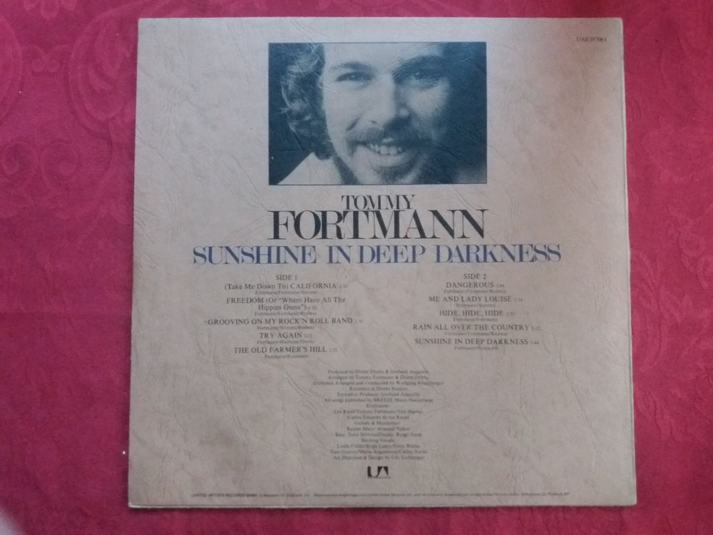 LP (Tommy Fortmann) Sunshine in deep darkness (D'occasion) à Meyrin ...