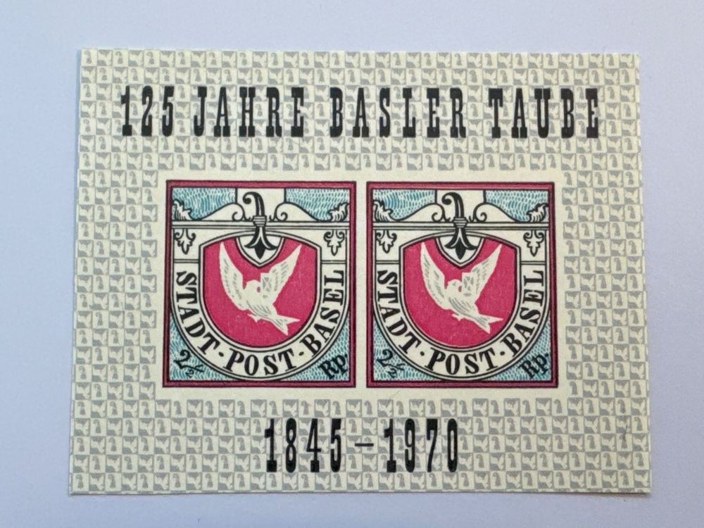 1970 125 Jahre Basler Taube (Gebraucht) in Küssnacht am Rigi für CHF 8 – mit Lieferung auf ...
