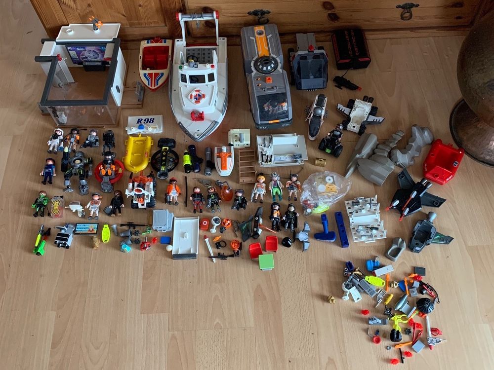 Playmobil TopAgebten/Raumschiff/Boote und ganz viel Zubehör | Kaufen auf Ricardo