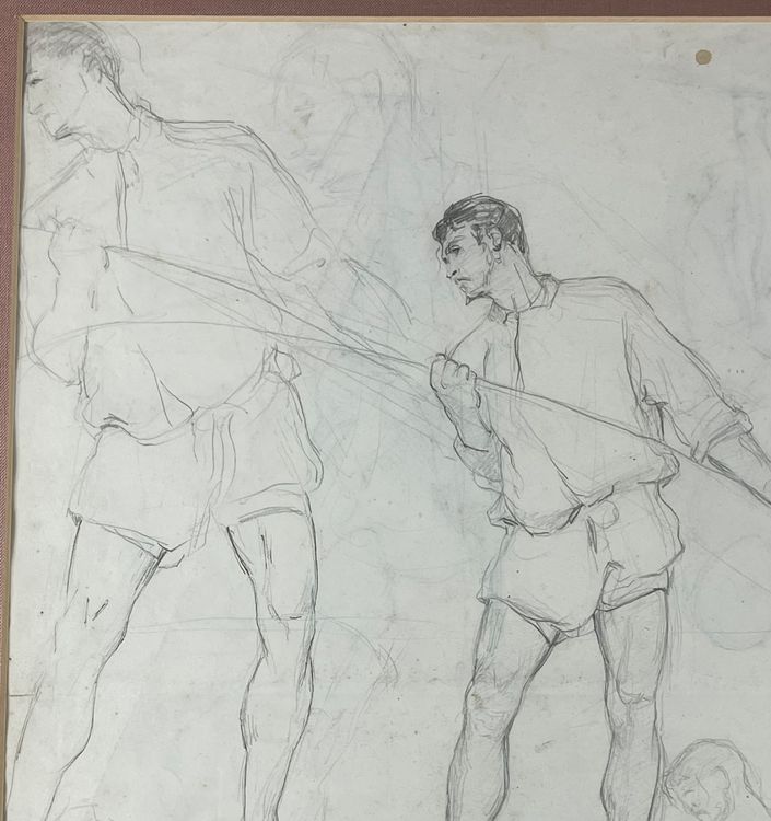 Edmond De Pury (1845-1911) Zeichnung (Gebraucht) in Root für CHF 105 ...