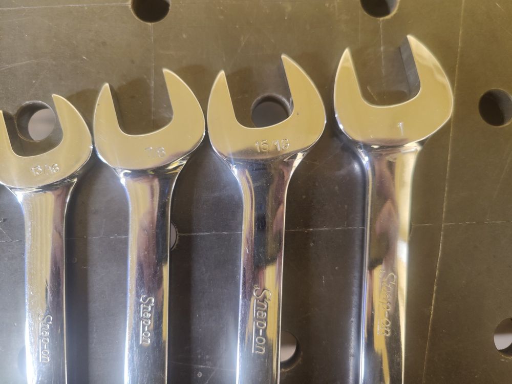Snap-On Ring Gabelschlüssel set 15 Stk. Zöllig (Gebraucht) in ...