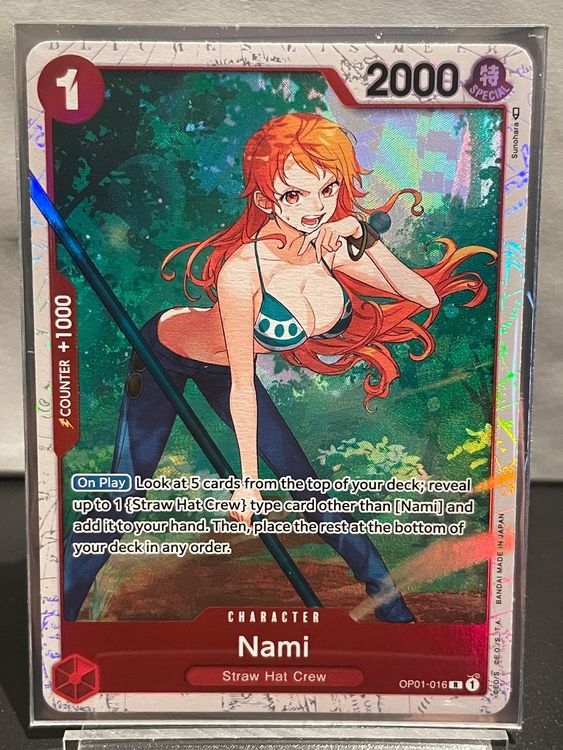 One Piece TCG Nami [OP01-016] | Kaufen auf Ricardo