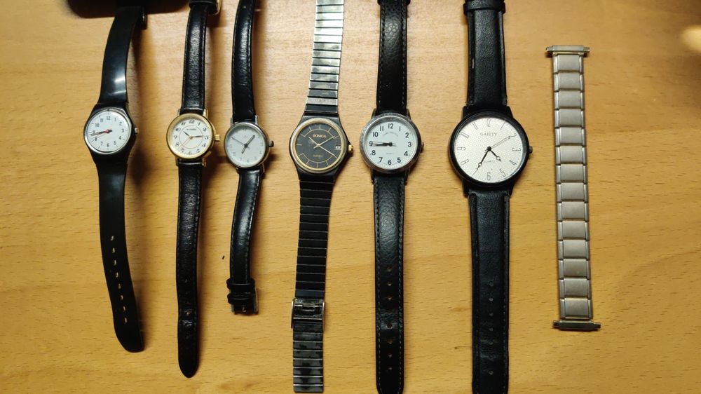 UhrSet 6stk:Swatch\ M-Watch\ Bonica\ Louis Valentin\Gaiety (Gebraucht ...