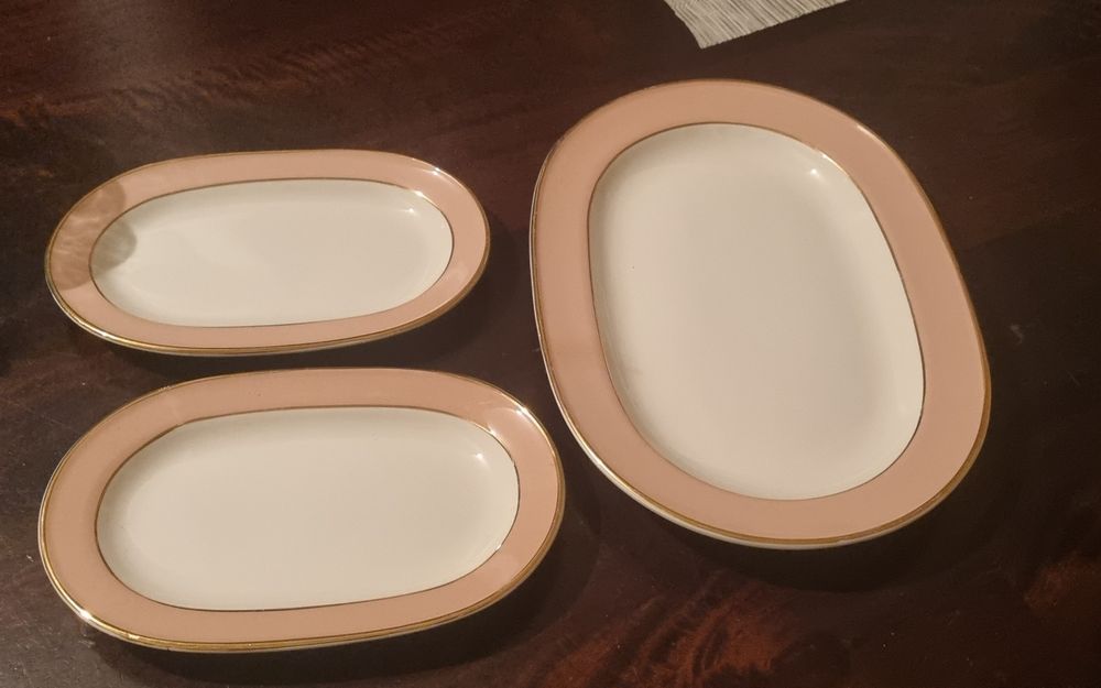 3x Porzellan Platten rosa,, Santos Villeroy&Boch (Gebraucht) in Basel ...