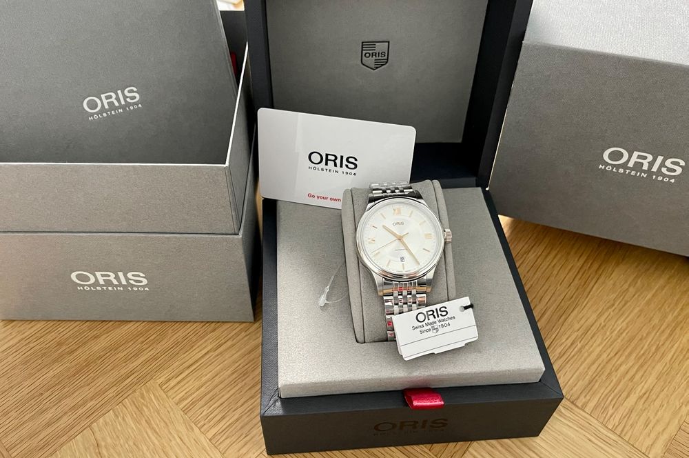 ORIS AUTOMATIC Classic Date Fabrikneu Full Set (Neu und ...