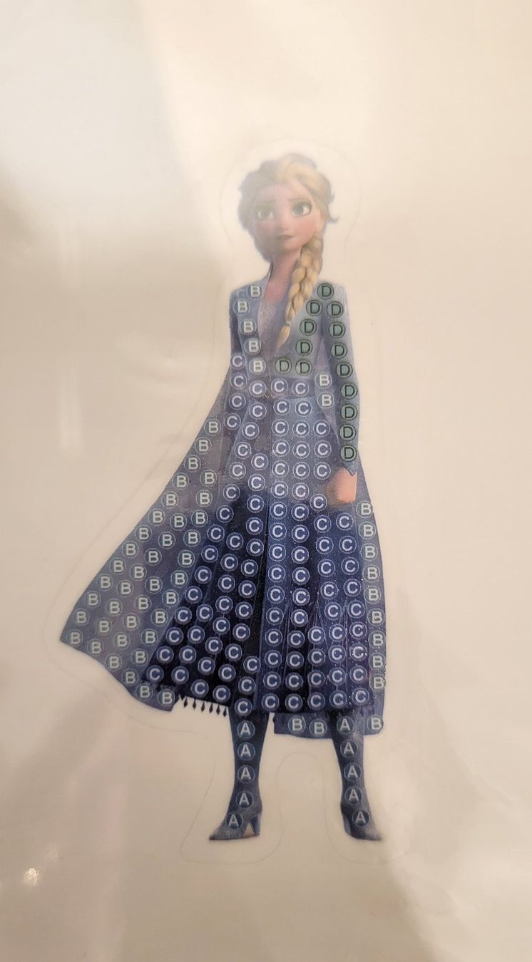 Disney 100 Crystal Art Sticker - Elsa (Neu und originalverpackt) in ...