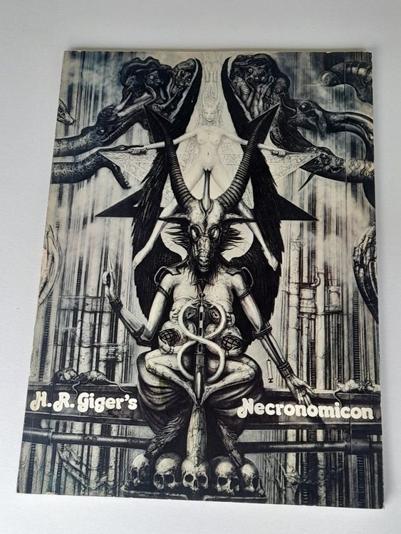 H.R.Giger`s " Necronomicon " 2.Auflage 1978 Sphinx Basel (Gebraucht) in ...