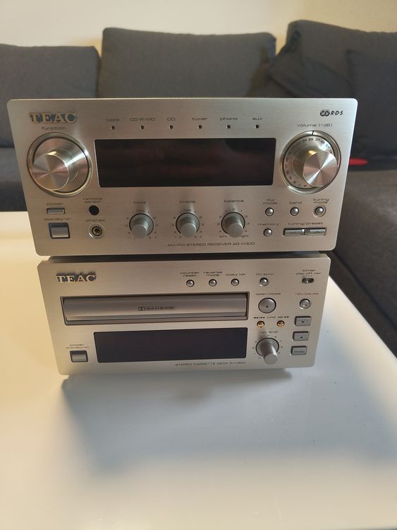 Teak Stereo Receiver AG-H300 & Stereo Cassette R-H300 | Kaufen auf Ricardo
