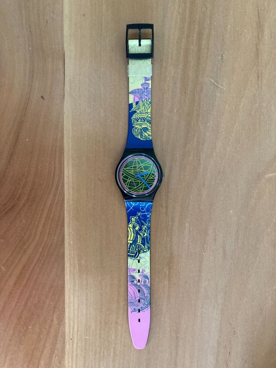 SWATCH THE GLOBE GB137 VON 1991 NEU UNGETRAGEN (Neu und originalverpackt) in Subingen für CHF 39 ...