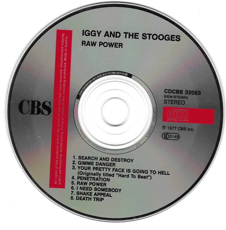 IGGY AND THE STOOGES - RAW POWER | Kaufen auf Ricardo