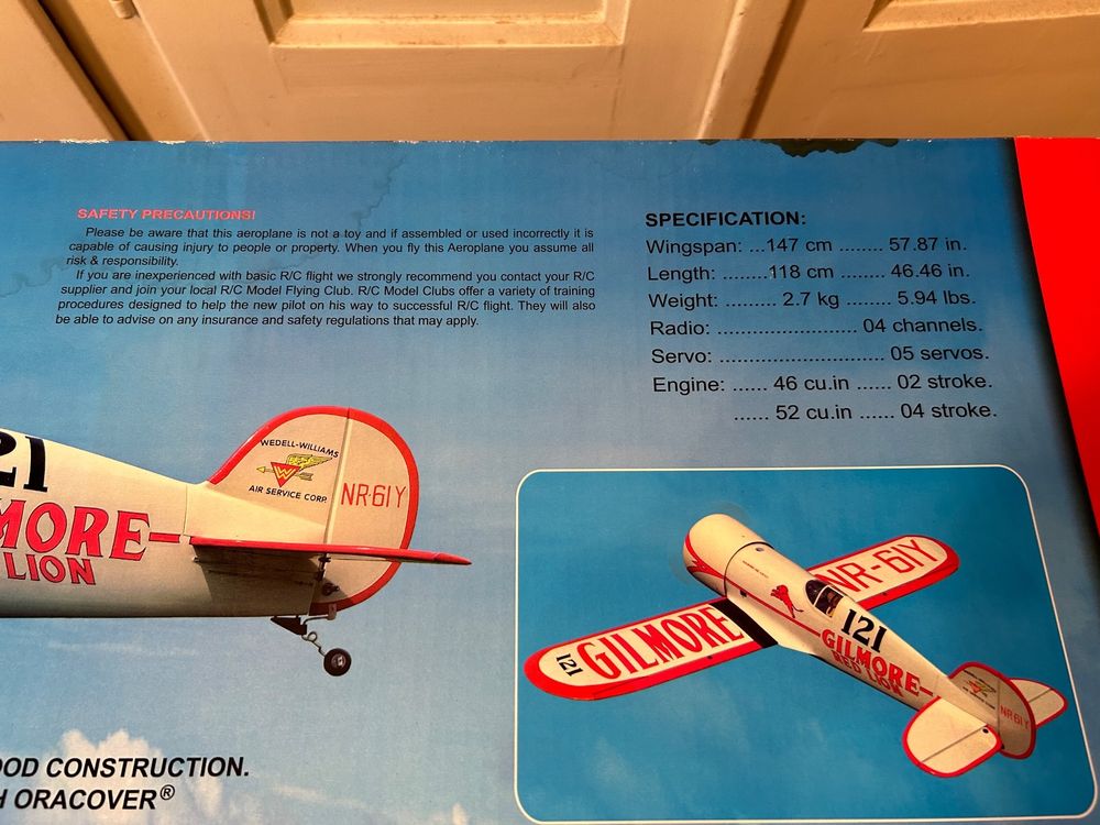 Avion RC Black Horse Model Gilmore (Gebraucht) in Geneve für CHF 101 ...