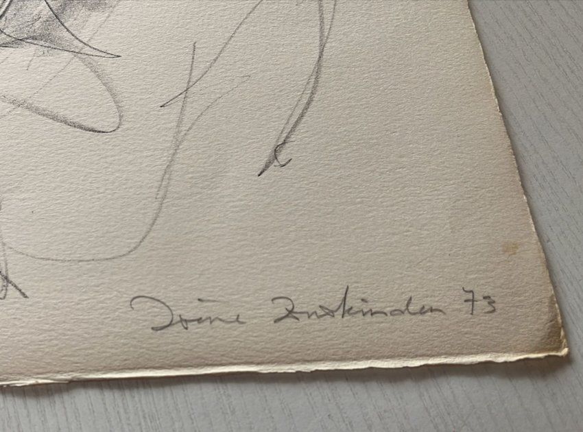Lithografie handsigniert Iréne Zurkinden (ID b4203) | Kaufen auf Ricardo