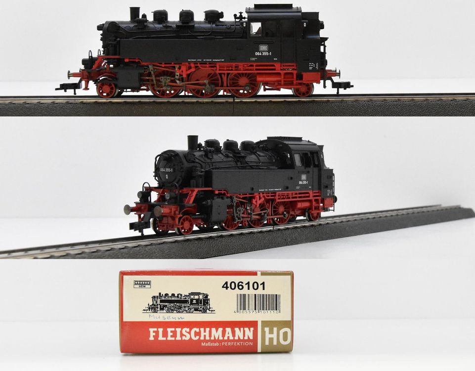 Fleischmann 406101 Dampflok BR 064 DB H0 GS Analog mit OVP | Kaufen auf Ricardo