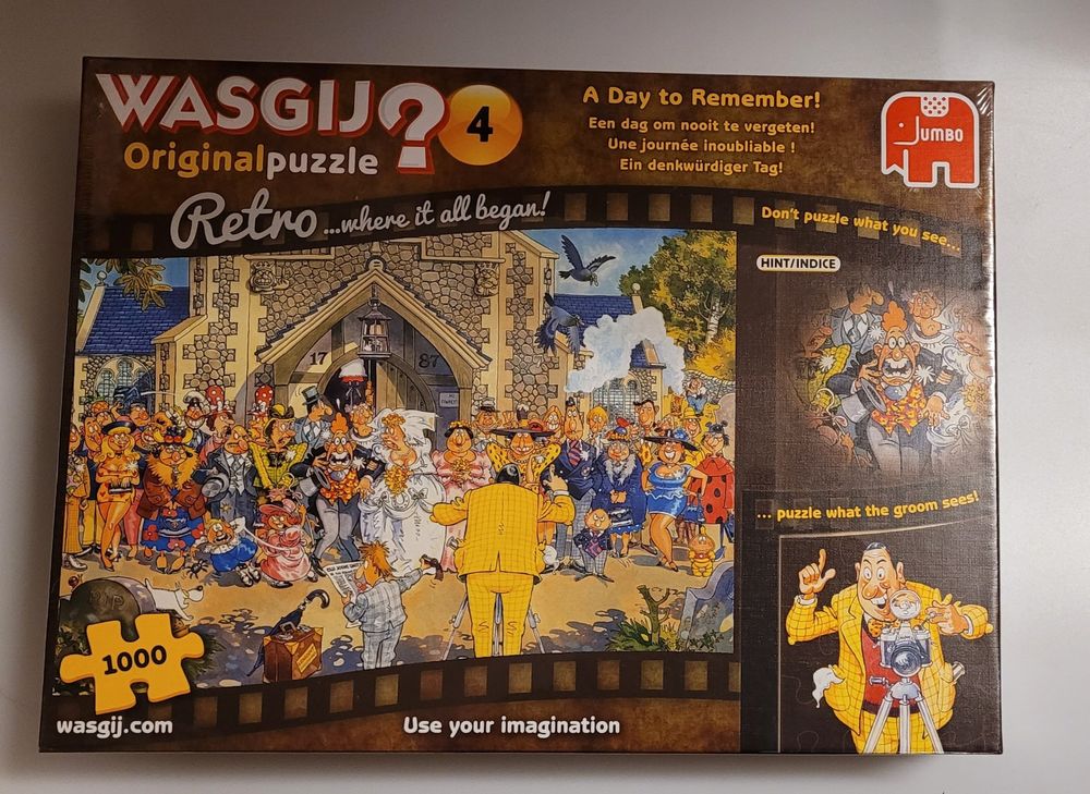 Wasgij? 4 Ein denkwürdiger Tag Puzzle 1000 Teile | Kaufen auf Ricardo