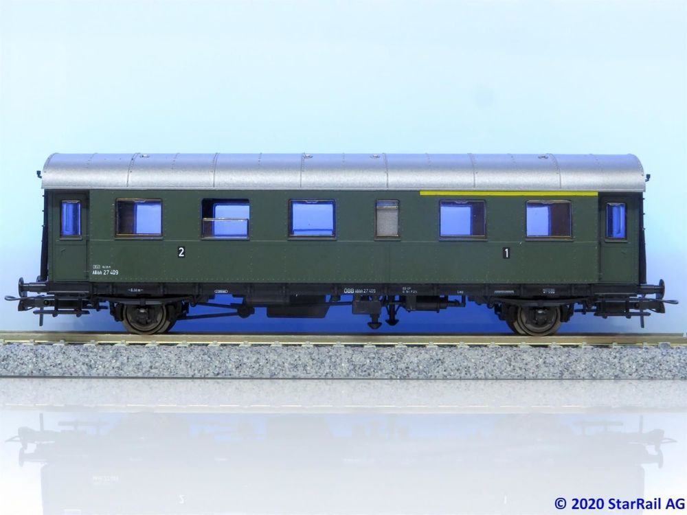 Roco 44217 ÖBB Personenwagen 1./2. Klasse ABibh 27 409 III | Kaufen auf ...