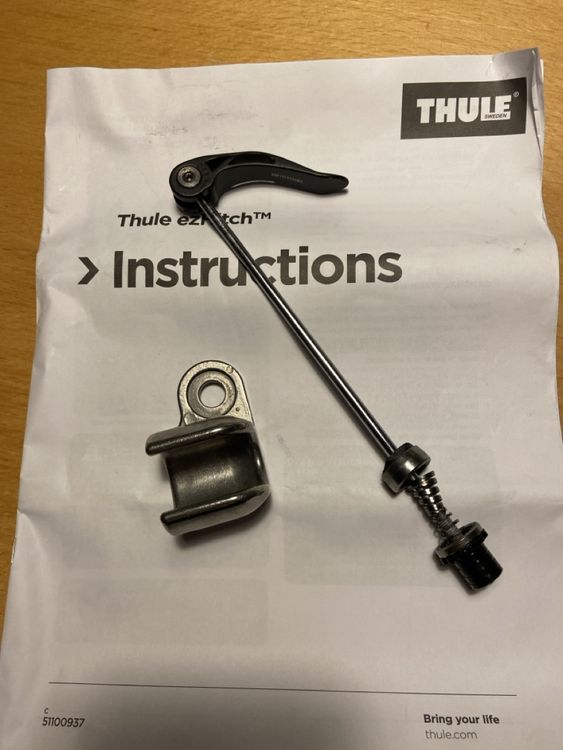 Thule Axle Mount ezHitch (Gebraucht) in Flüh für CHF 15 – mit Lieferung ...