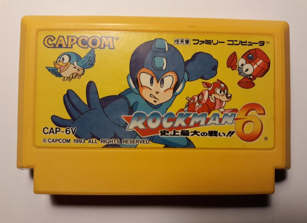 Rockman 6 ( Mega Man 6 / Mega Man VI ) ☠️ Famicom FC JPN | Comprare su ...