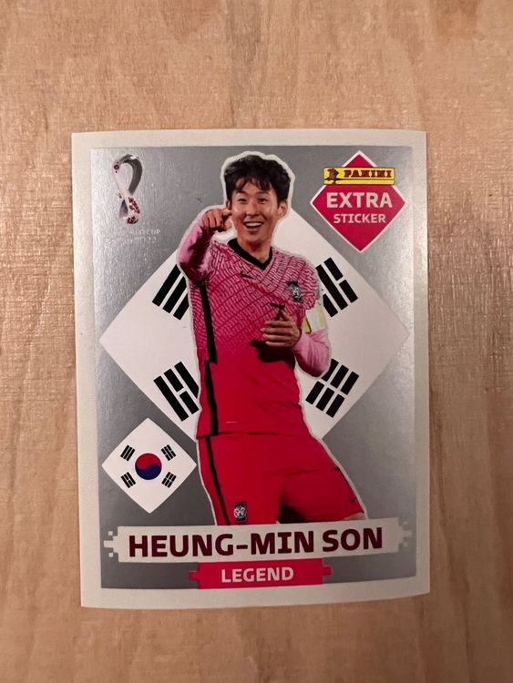 Panini Extra Sticker Silber Heung-Min Son | Kaufen auf Ricardo