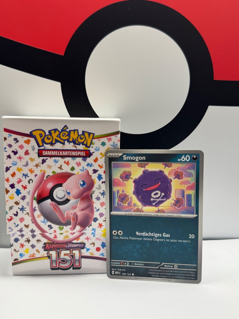 🇩🇪 109/165 Smogon – Pokémon 151 MEW (Neu (gemäss Beschreibung)) in St ...